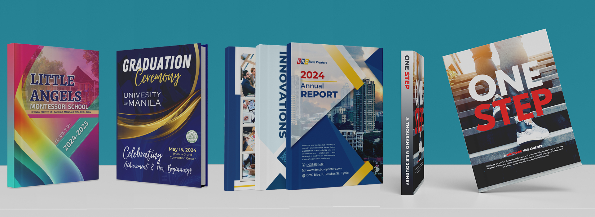 Book Printing On-Demand | DMC Busa Printshoppe